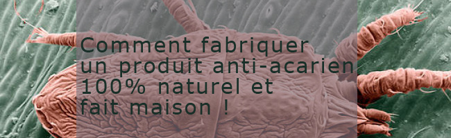 Fabriquer anti-acarien maison | Objectif Solution Naturelle